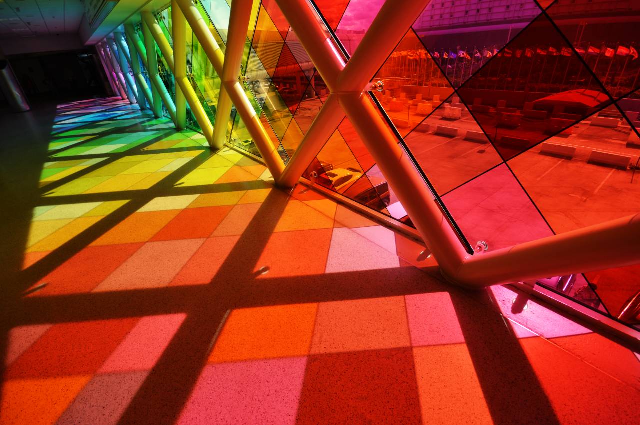 Miami Airport Rainbow