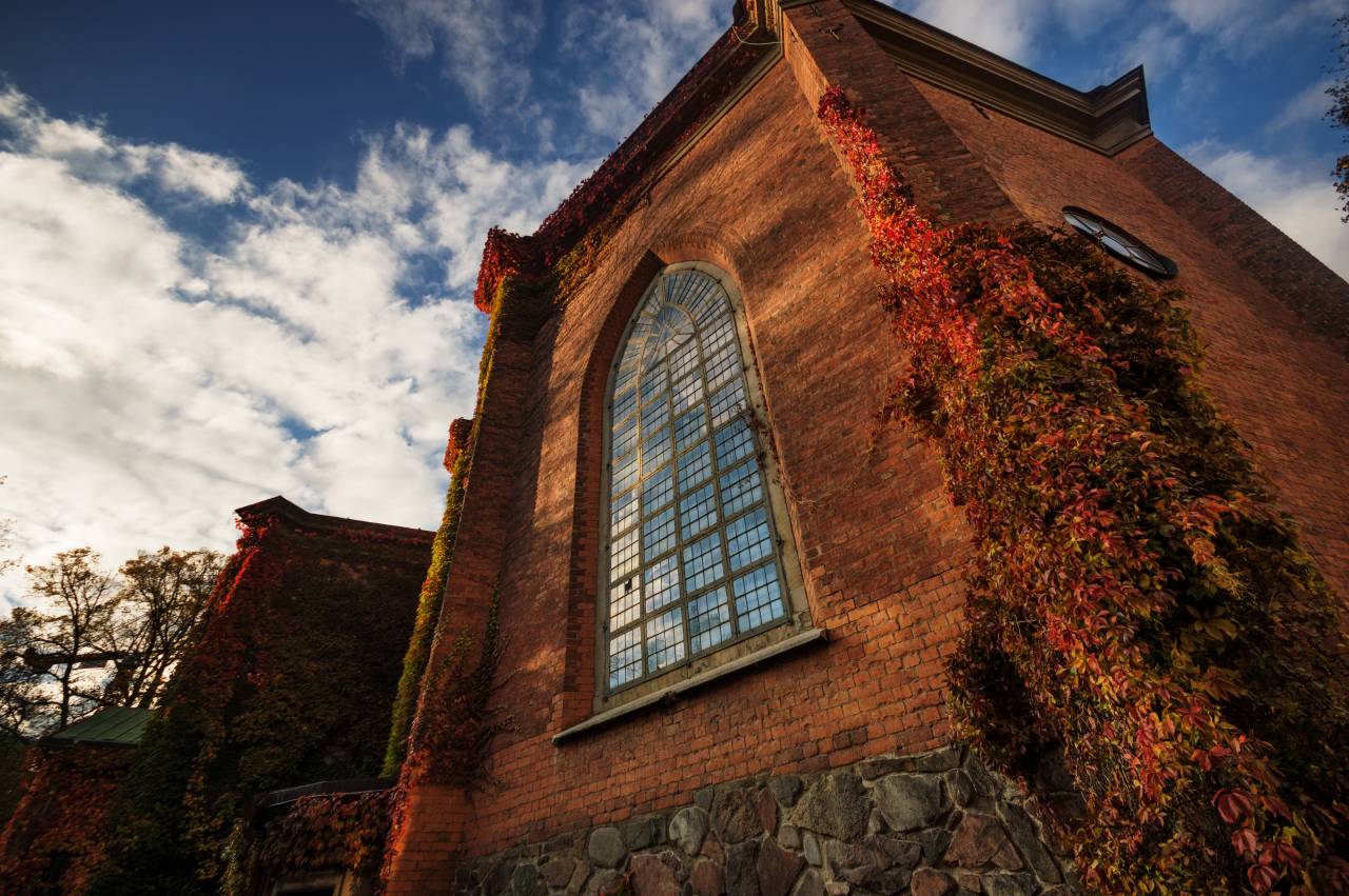 St. Clara Church in Autumn