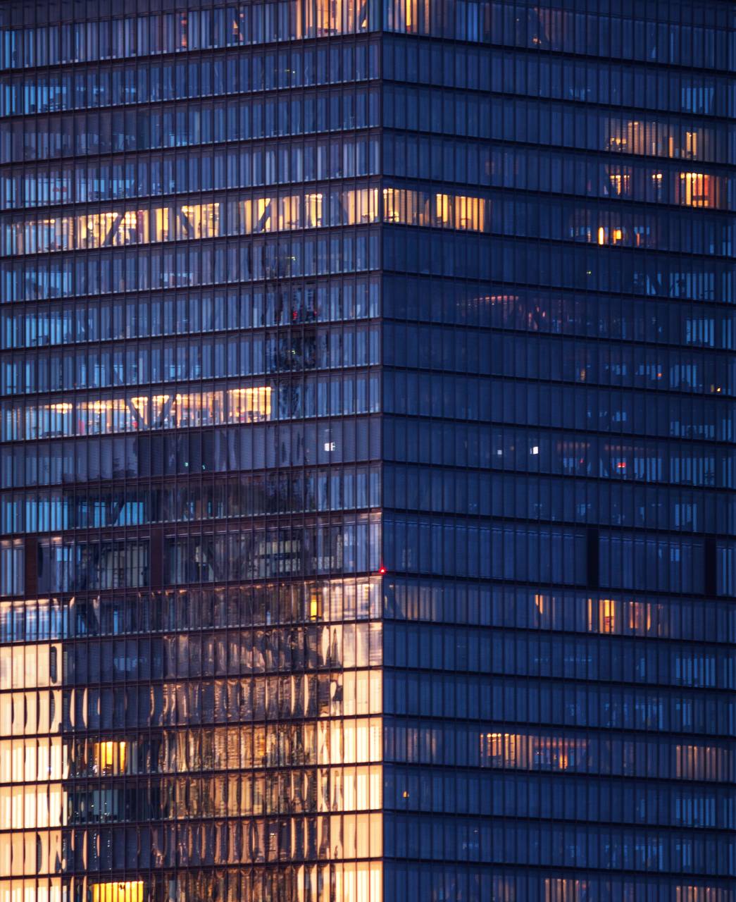 Kista Tower Reflected in Kista Science Tower