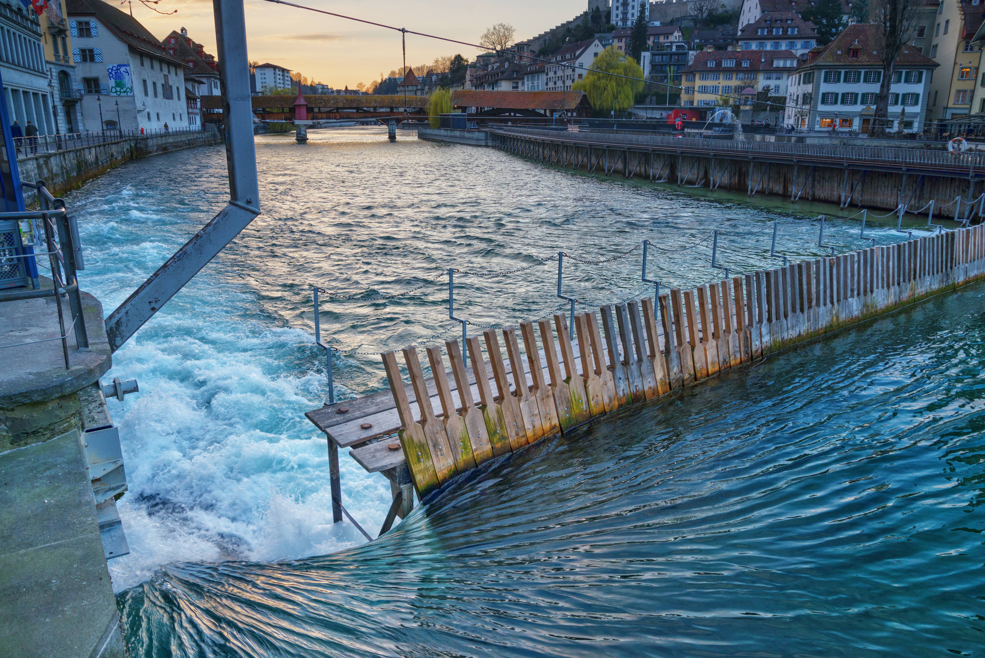 The Needle Dam on the Reuss