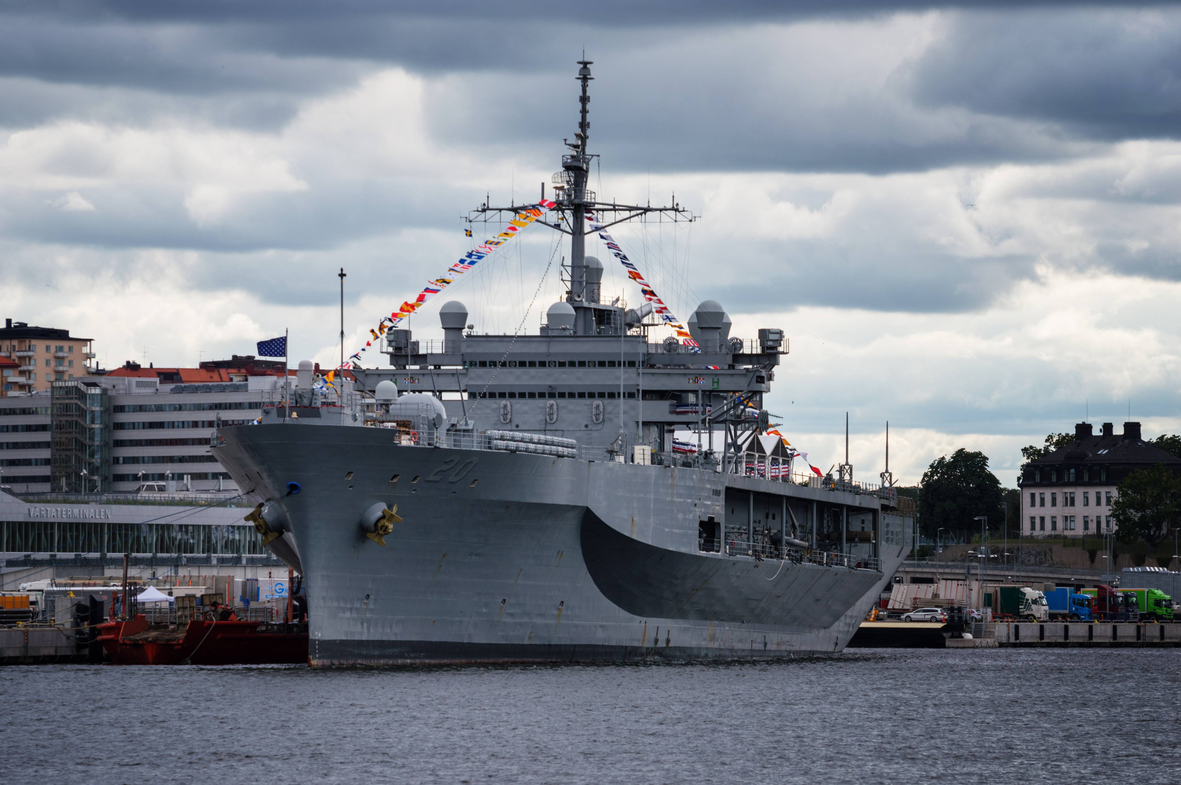 USS Mount Whitney Visiting